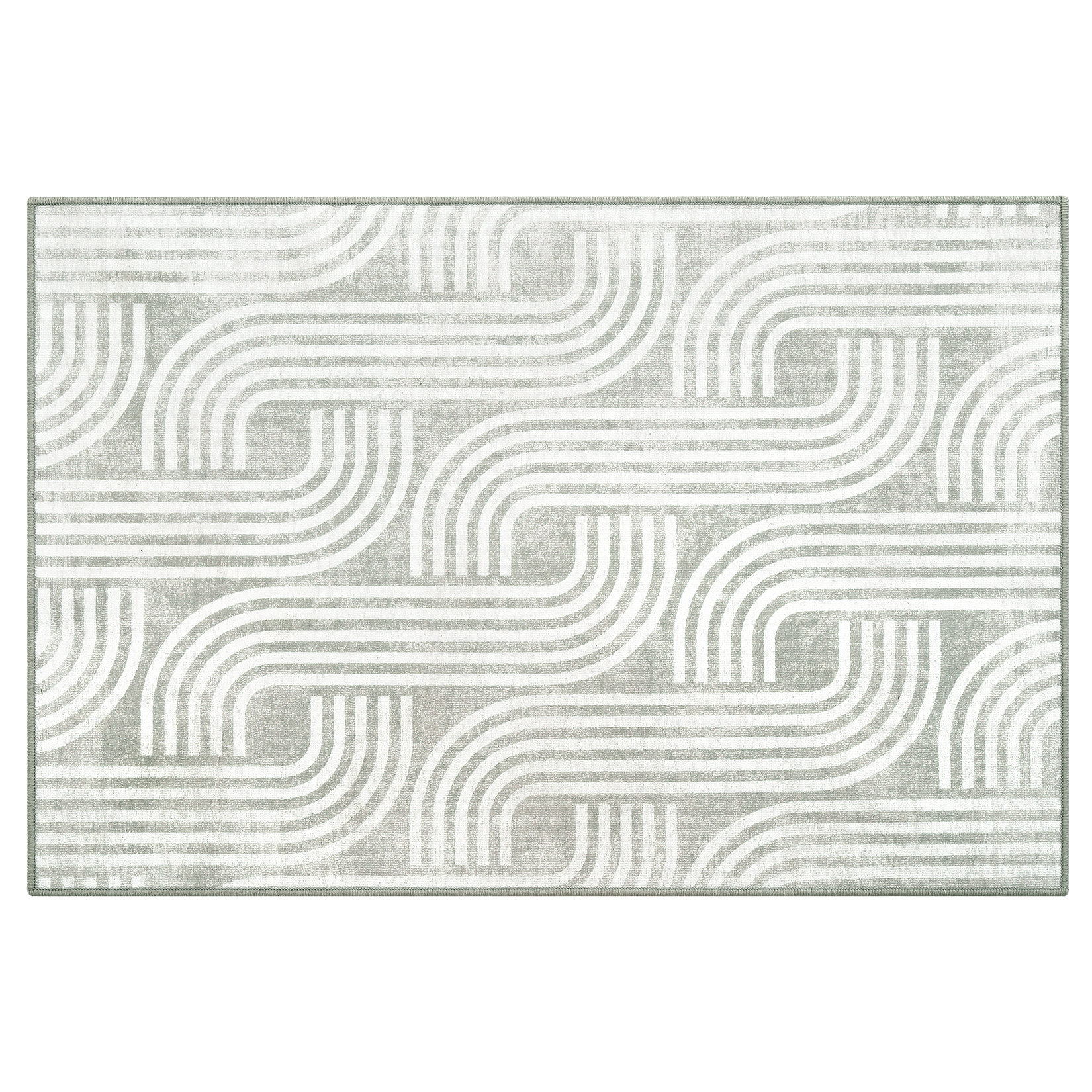 Wrought Studio™ Area Rug, Anti Slip, Washable, Modern Carpet for Living ...