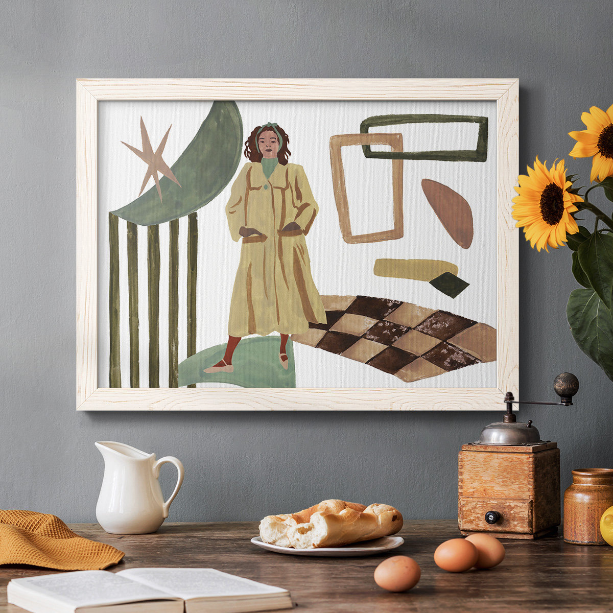 Winston Porter Vintage Vibes VI Framed On Canvas Print | Wayfair