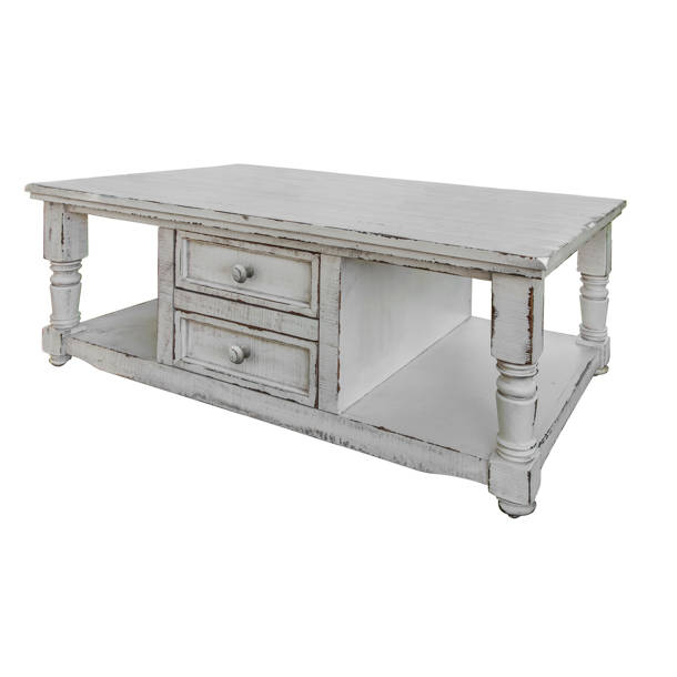 Canora Grey Sayne 55'' Solid Wood Console Table | Wayfair