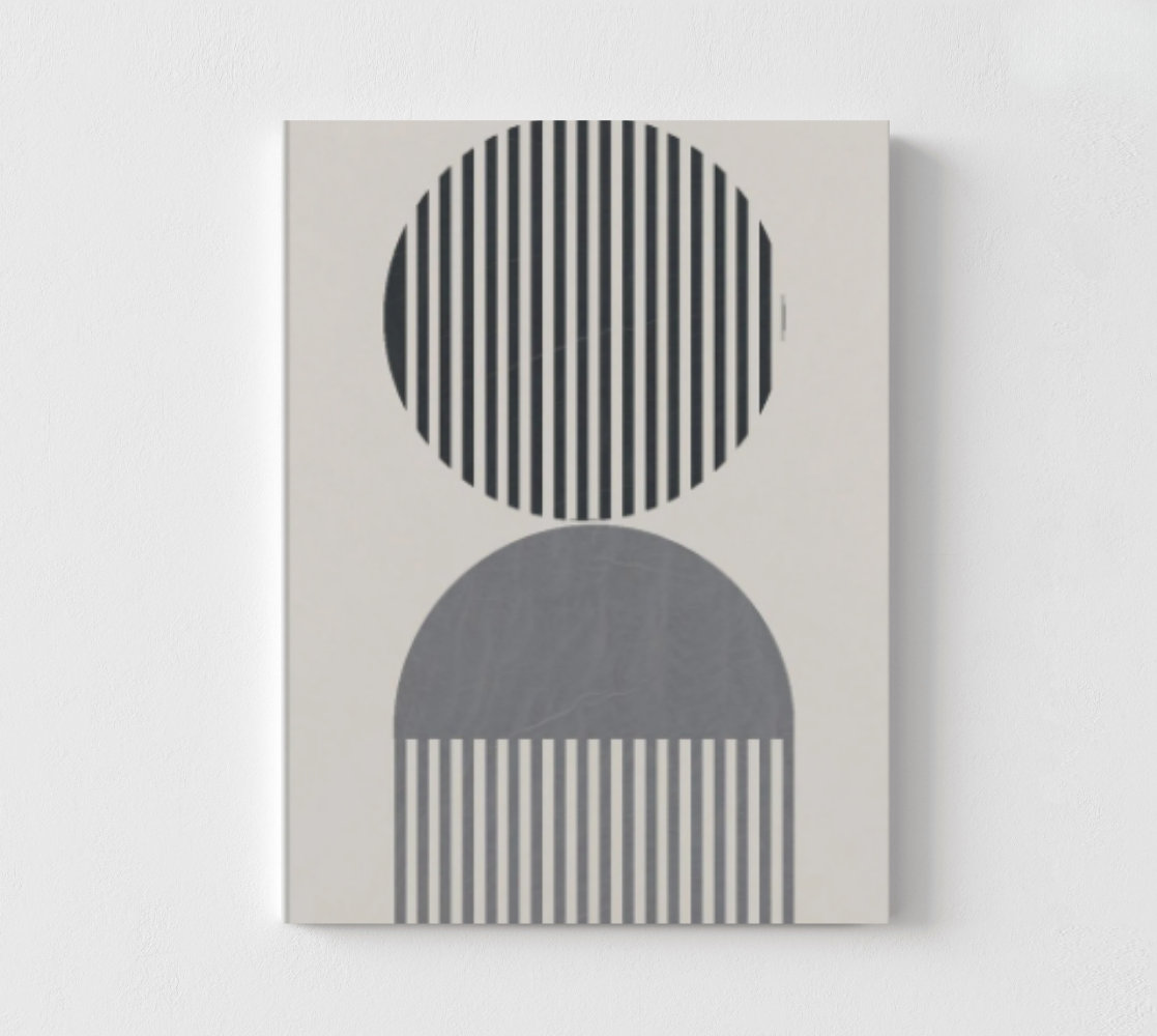 WeFrameArt Abstract Human Body Shape Neutral Room Decor, Public ...