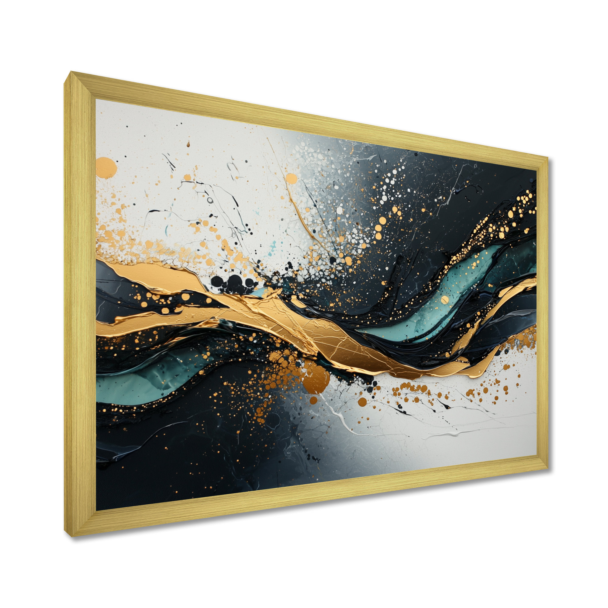Mercer41 Abstract Transitional Temporal Flux IV - Transitional Wall Art ...