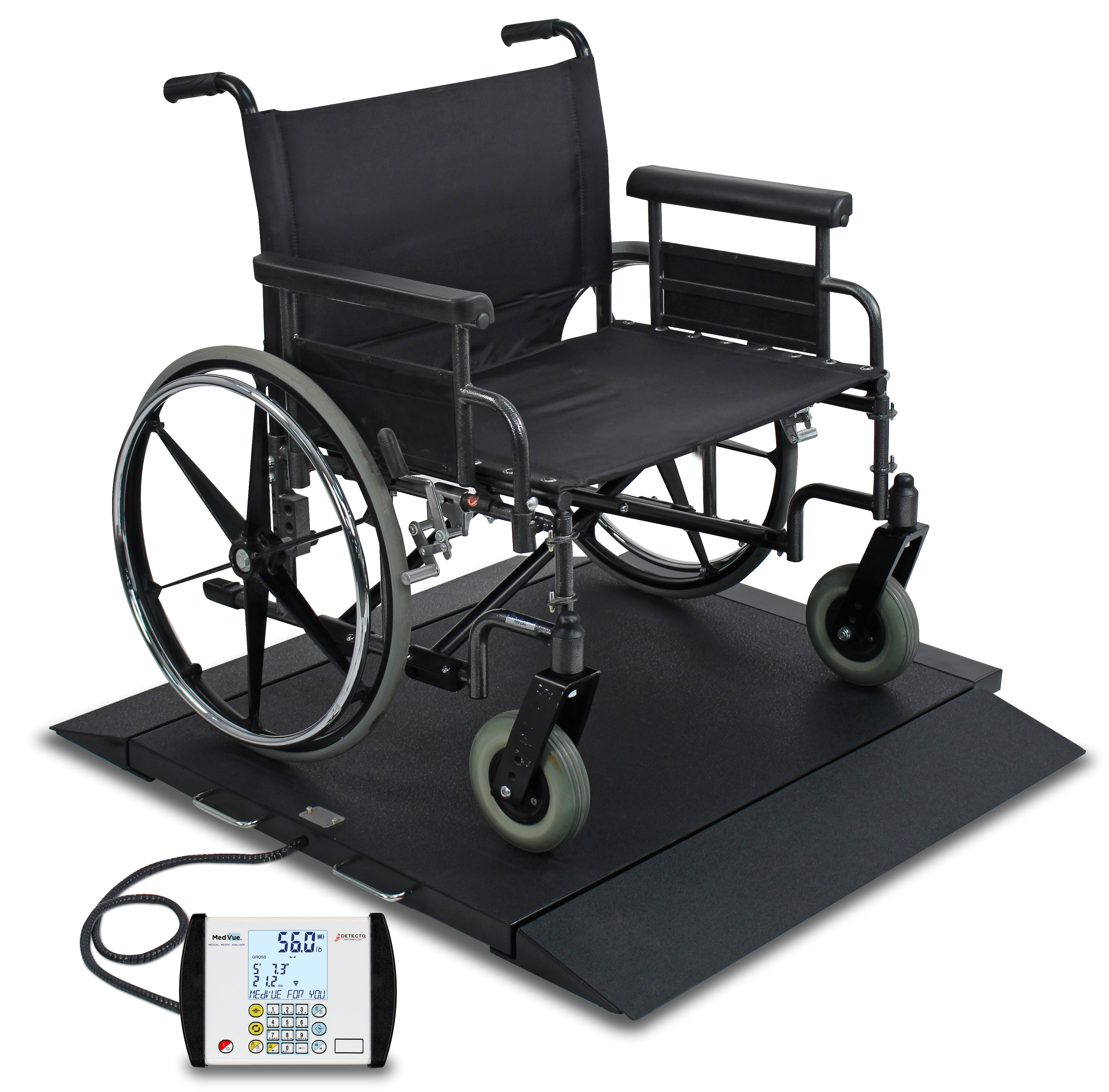Detecto Portable Bariatric Wheelchair Scale | Wayfair