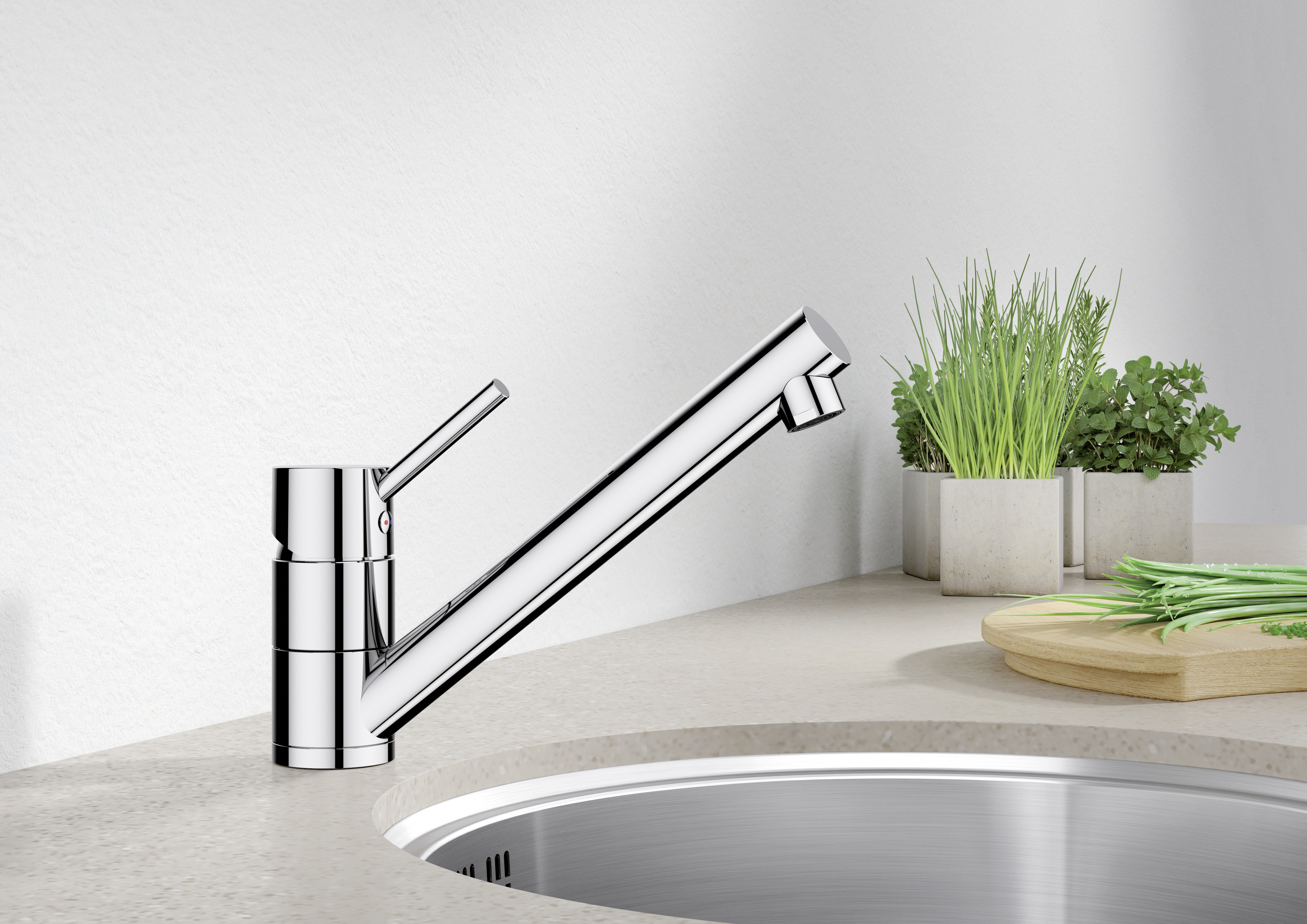 Blanco Peak Single Lever Monobloc Tap | Wayfair.co.uk