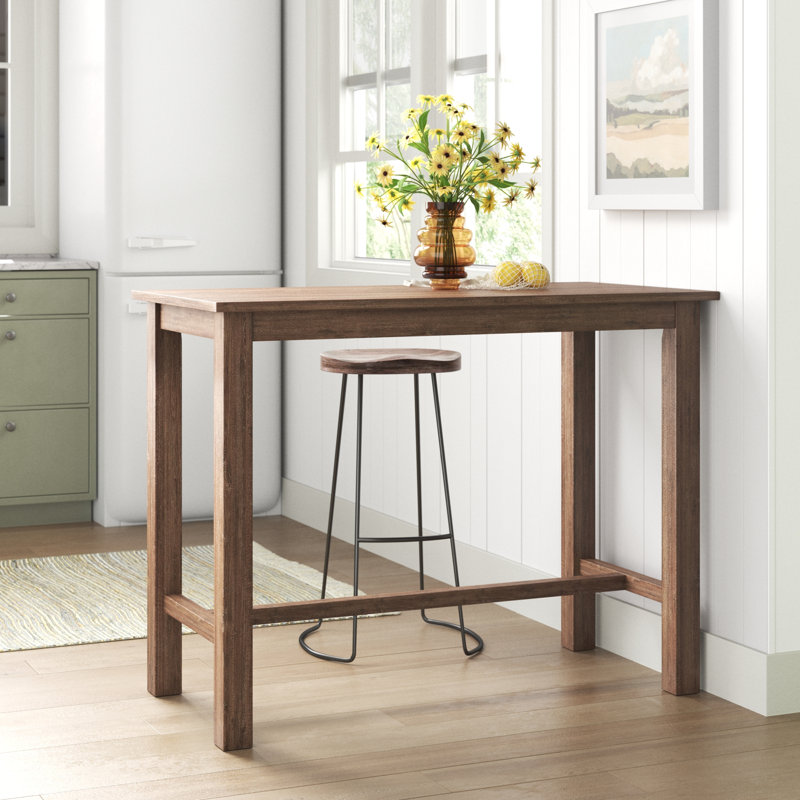 Sand & Stable™ Lorraine Counter Height Rubberwood Solid Wood Dining ...