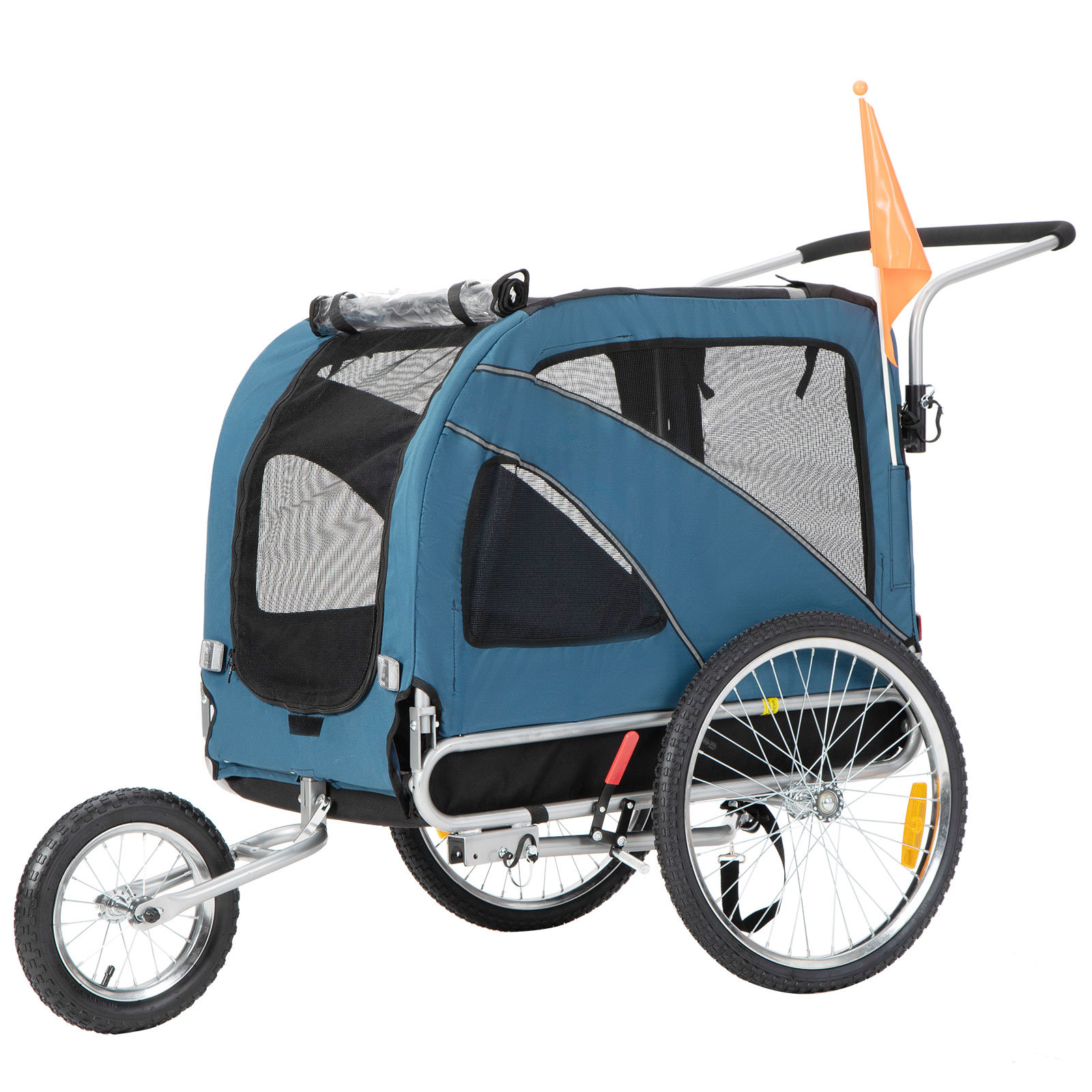 Sepnine 3-in-1 Dog Bicycle Trailer, Dog Stroller, and Dog Jogging Stroller & Reviews | Wayfair