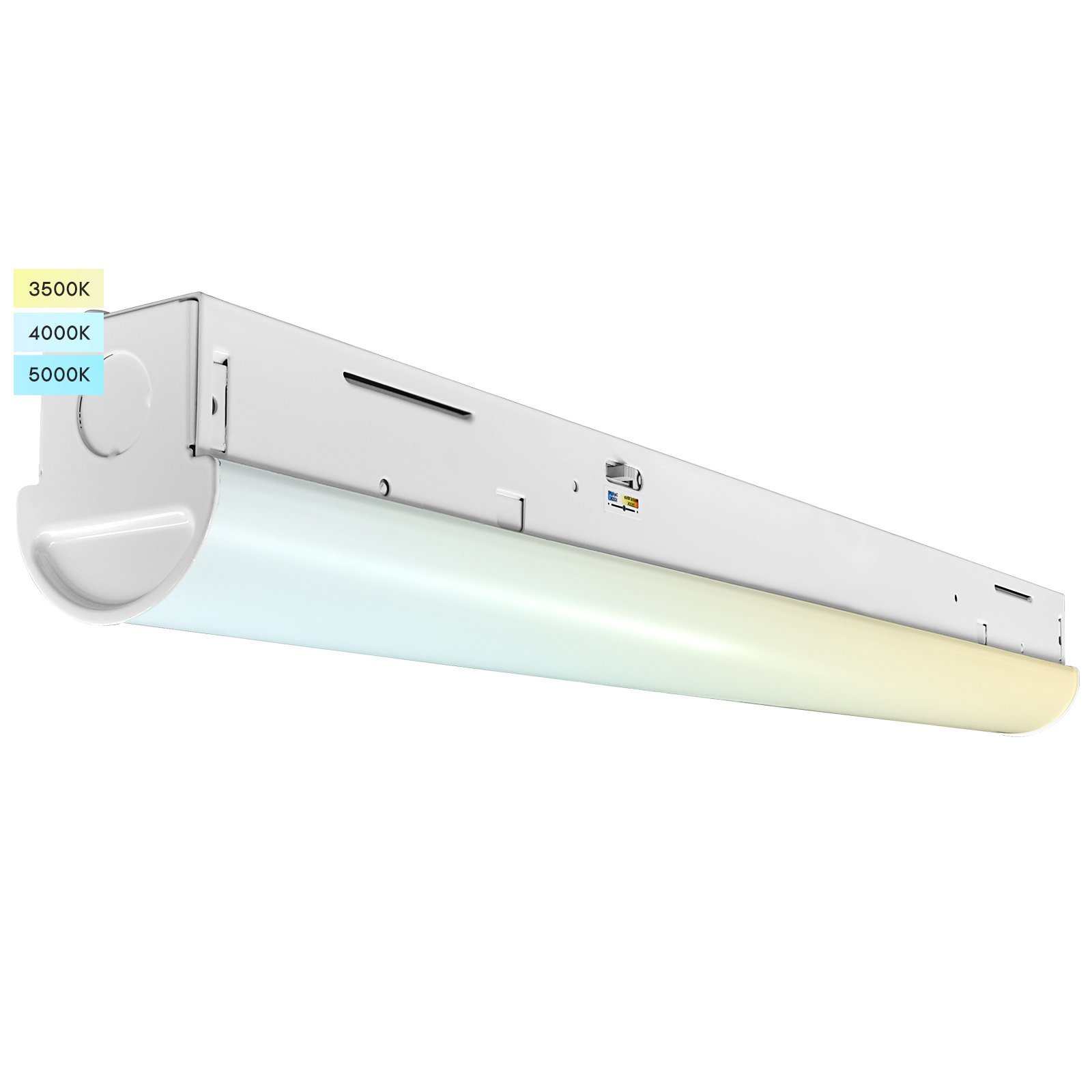 Luxrite 2' Slim Selectable CCT Linear LED Shop Light | Wayfair