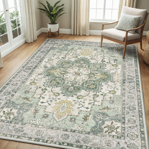 Green Area Rugs | Wayfair