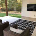 Mercury Row® Bellino Geometric Machine Woven / Power Loomed Black ...