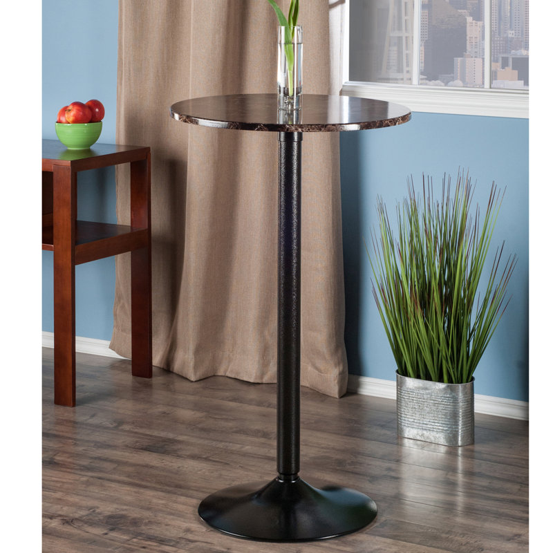 Ivy Bronx Azhaan Counter Height Pedestal Dining Table | Wayfair