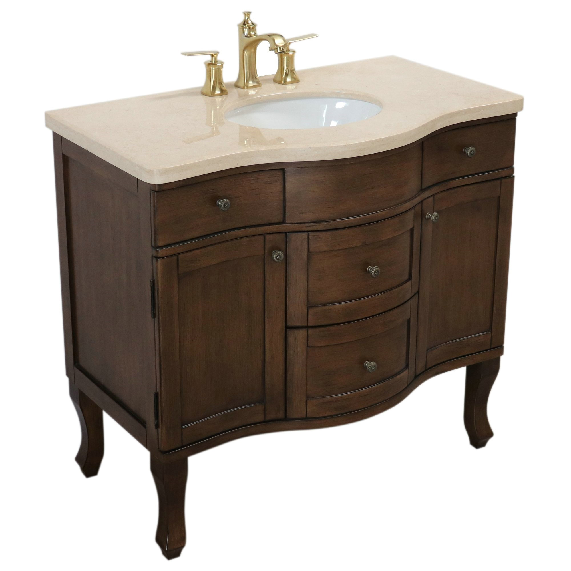 Charlton Home Elkins Park 39" Single Bathroom Vanity Set & Reviews ...