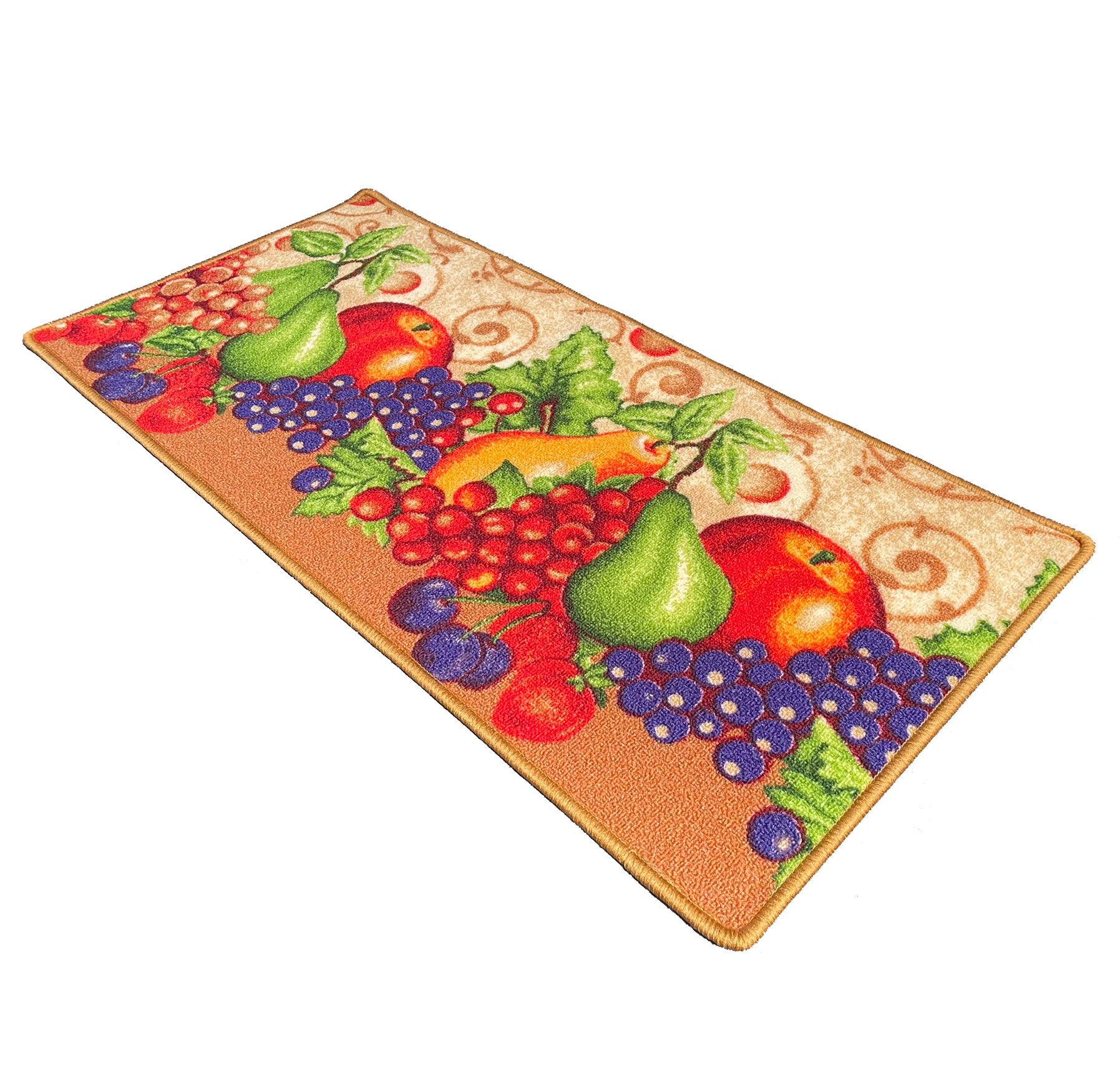 Ophelia & Co. Fruits Washable Kitchen Mat With Non-Slip Backing - 19 ...