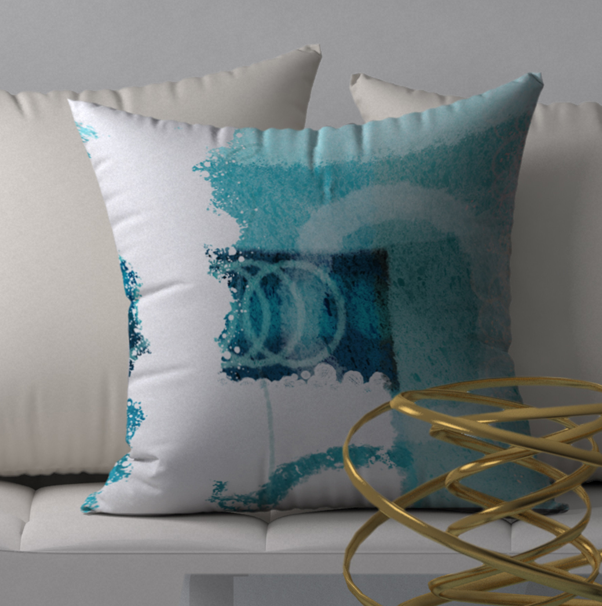 LeRoi Products Arnsten Square Pillow Cover & Insert | Wayfair
