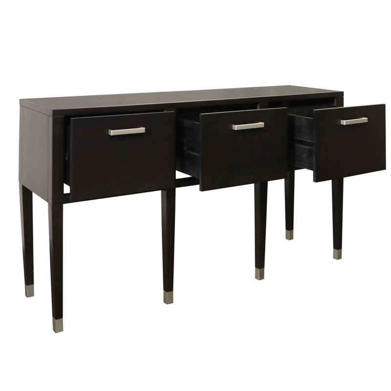 Latitude Run® Modern Three Drawer Console Table | Wayfair