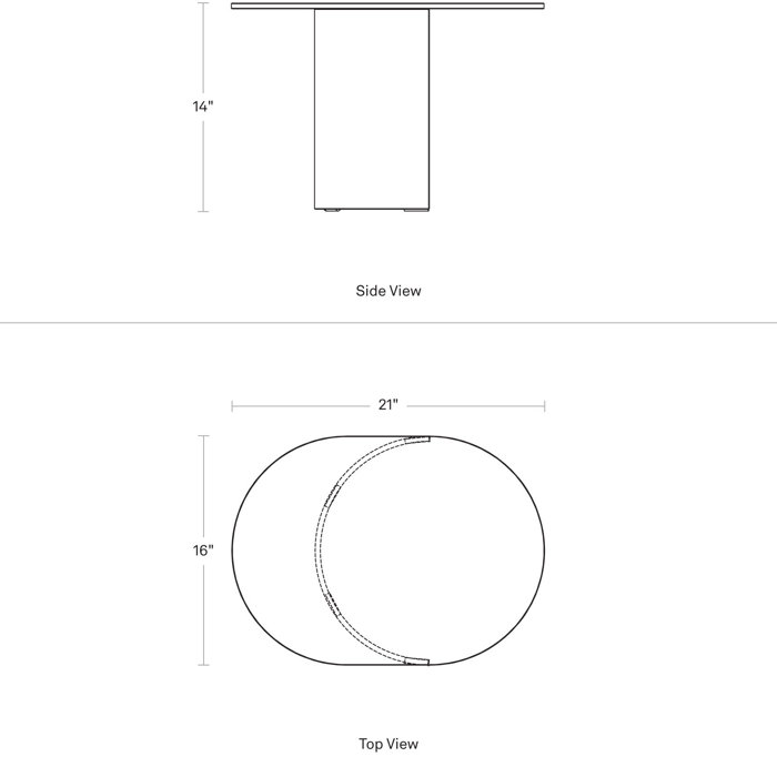 Half Past Side Table | AllModern