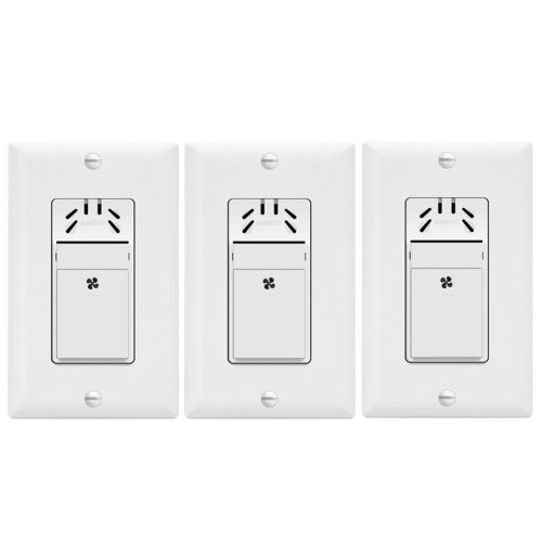 TOPGREENER Humidity Sensor Switch for Ventilation Fan, Bath Fan Control ...