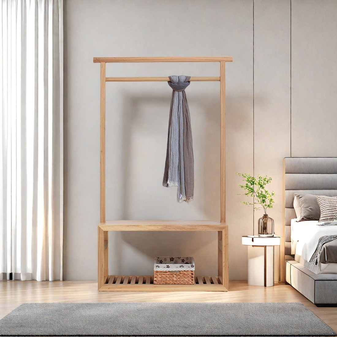 Your Favorite Celebrities Elegant Wardrobe Cabinet with Sturdy Mortise ...