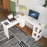 Ebern Designs Marklesburg L-Shaped Computer Desk & Reviews | Wayfair