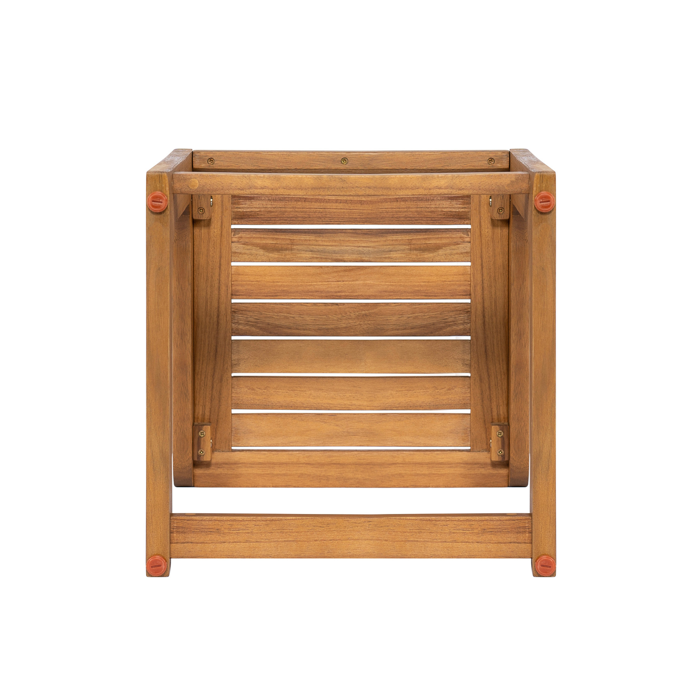 George Oliver Ashwell Acacia Wood Side Table | Wayfair