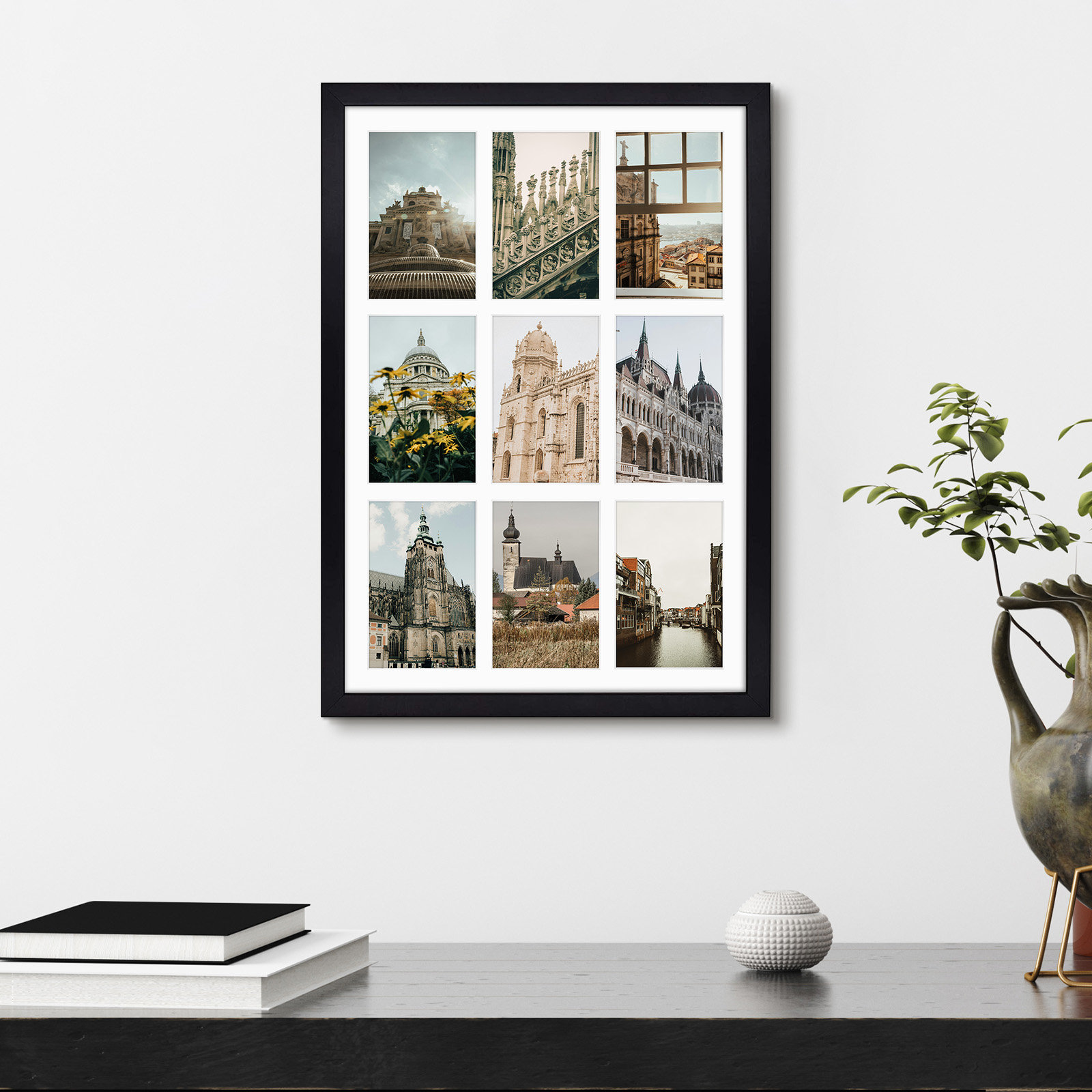 Ebern Designs Cadres photo en bois massif Lilyahna - Wayfair Canada