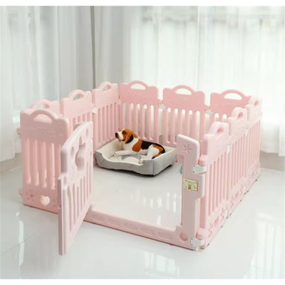 UMMA, LLC 23.62'' H 4 Panel Plastic Exercise Pen | Wayfair