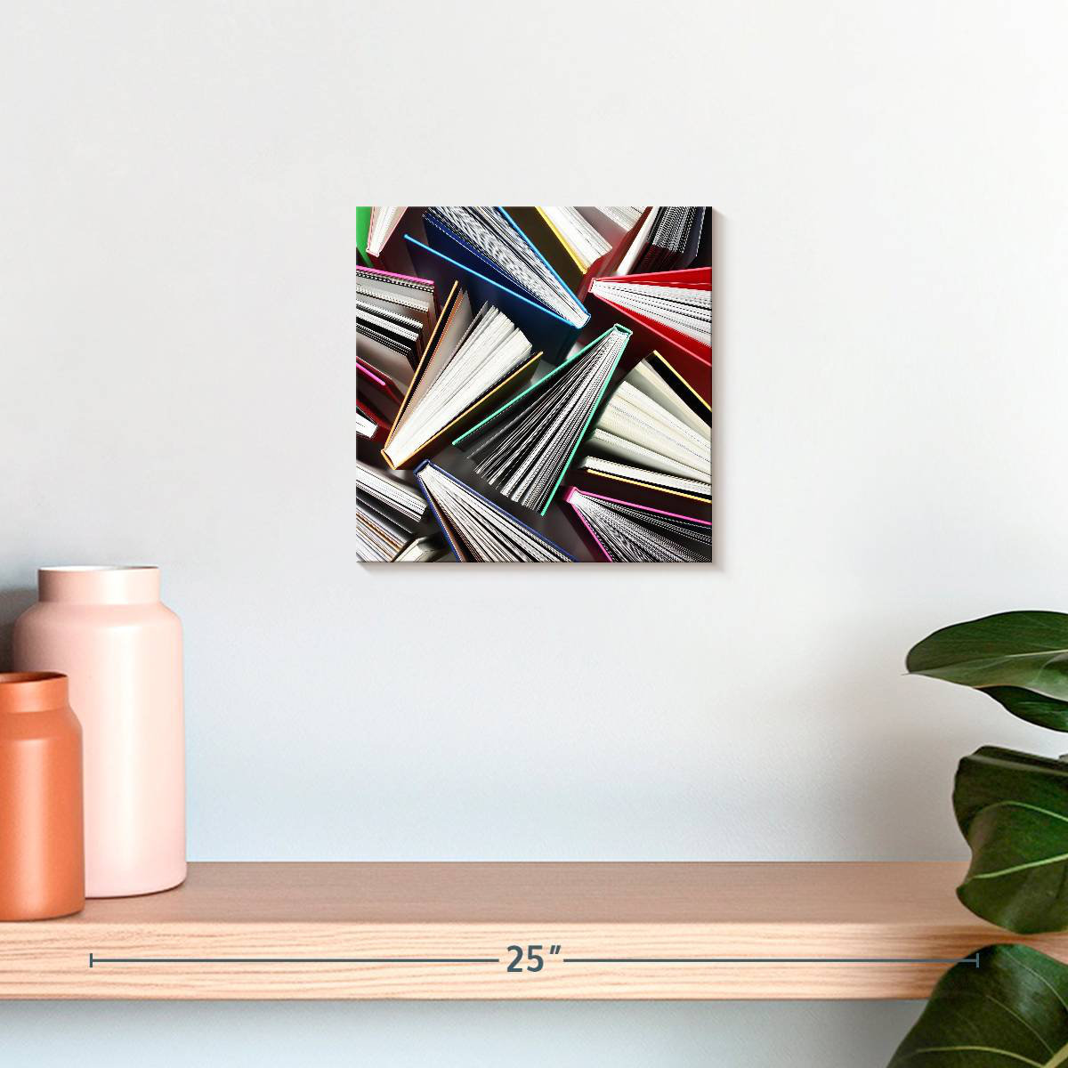 Bungalow Rose Kerner Crowded Books | Wayfair