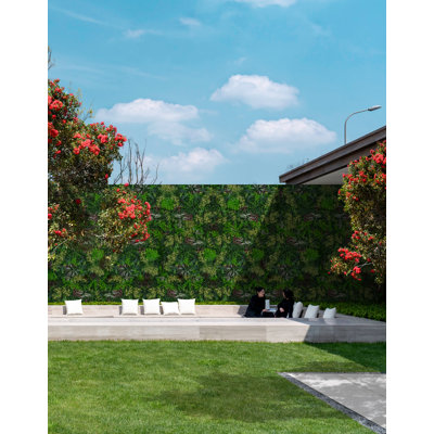 GreenSmart Dekor 1.6 Ft H X 1.6 Ft W Artificial Tuscany Fence Panel Set ...