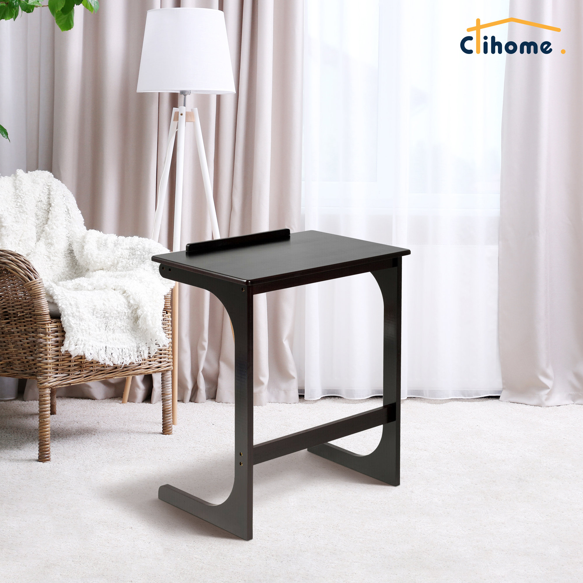 clihome Solid Wood C Table End Table | Wayfair