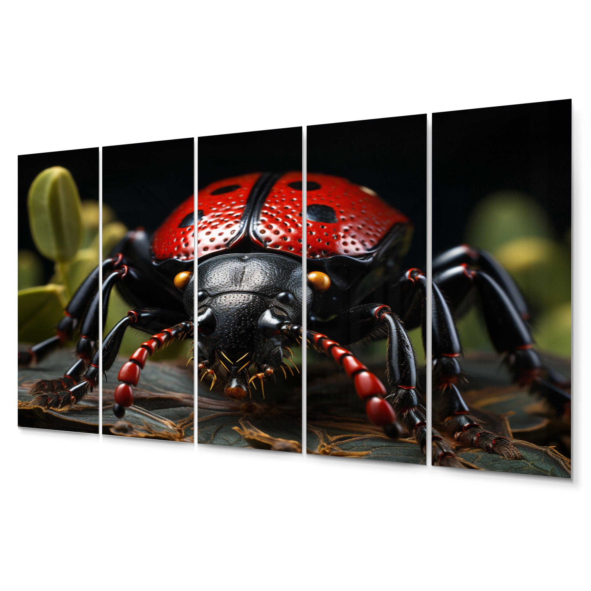 Design Art Insects Bugs Portrait Stunning II - Animals Metal Wall Decor ...
