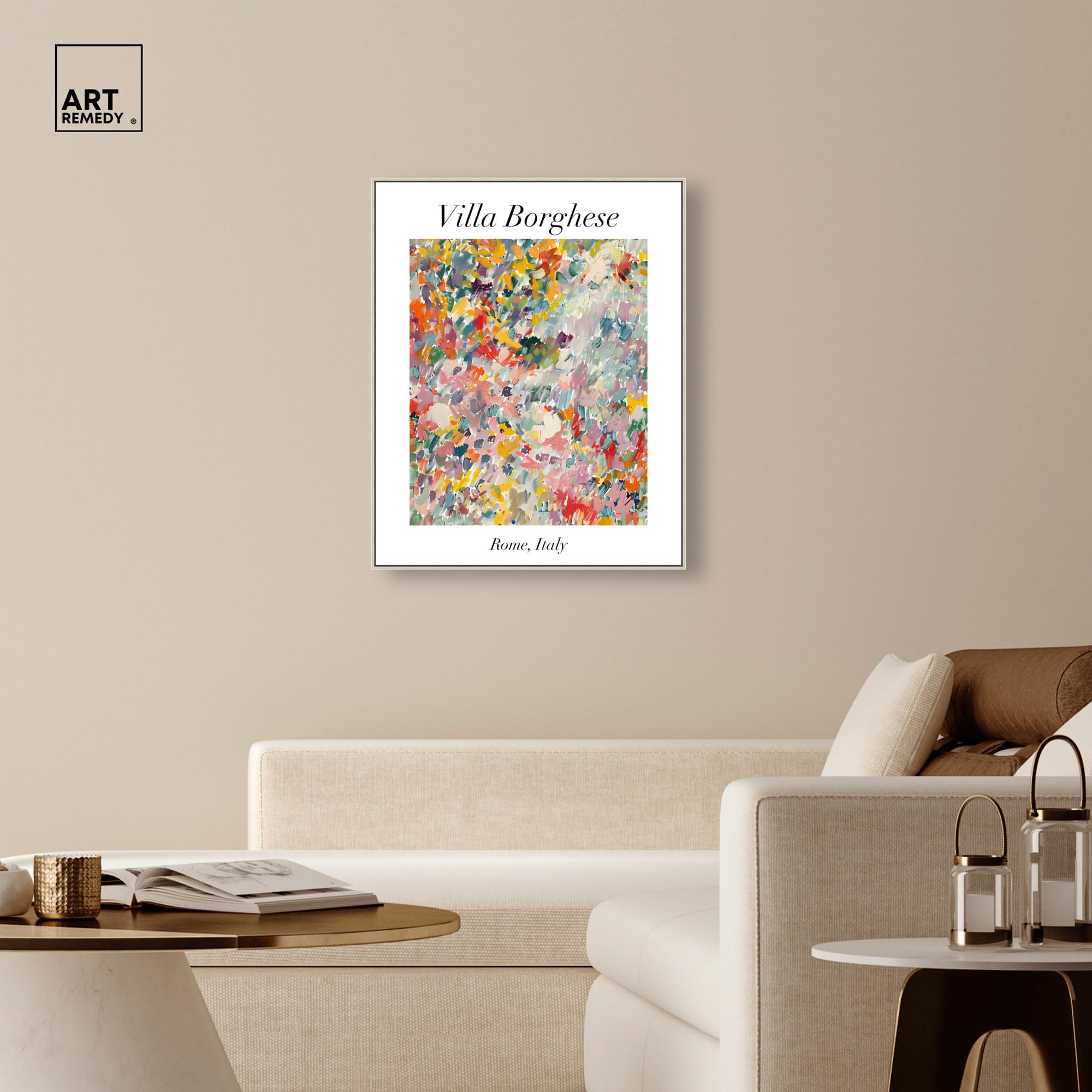 Art Remedy Villa Borghese Canvas Floral Paintings by Art Remedy | Wayfair