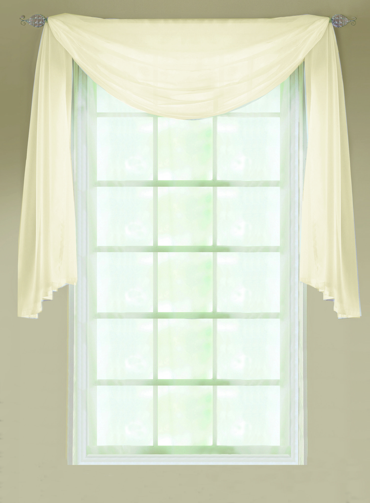 Fairmont Park Padstow Sheer Window Scarf & Reviews | Wayfair.co.uk