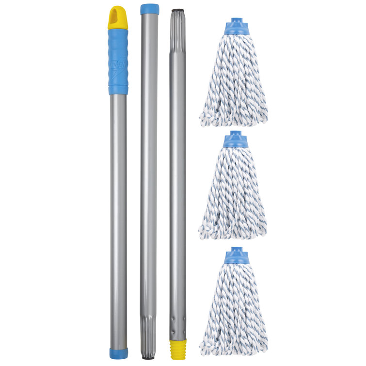 Symple Stuff Flash Duo Mop With 2 Mop Head Refills | Wayfair.co.uk