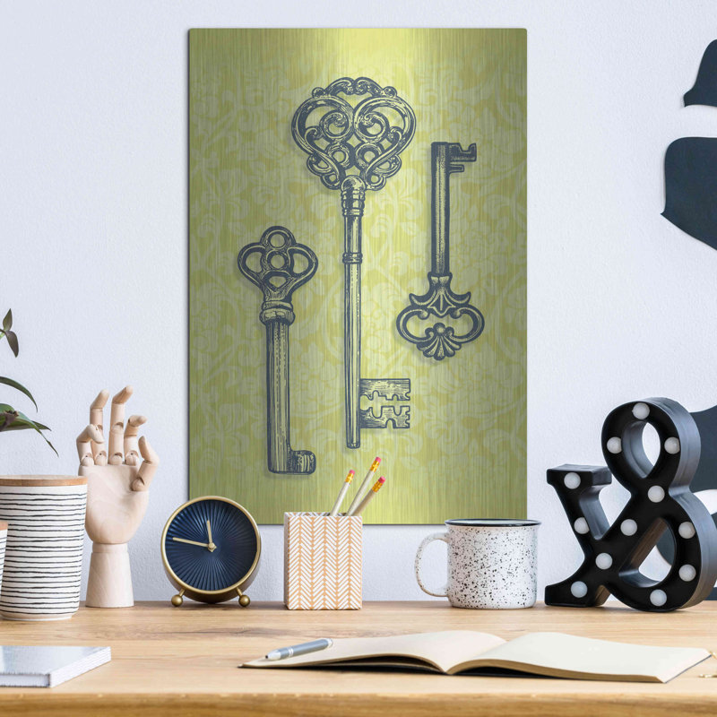 skeleton key wall art
