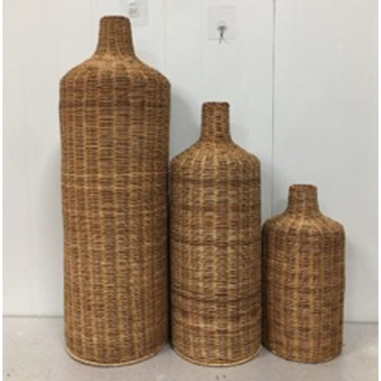 Bay Isle Home Daijon Metal Floor Vase | Wayfair.co.uk