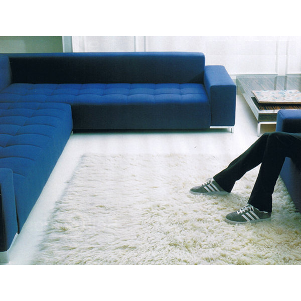 Mercer41 Stylish Greek Flokati Rugs. Long 3" shag pile. Natural Wool ...