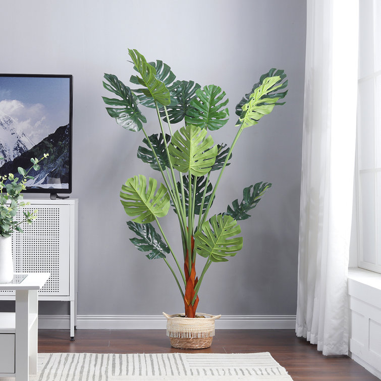 The Seasonal Aisle 150cm Faux Foliage Plant in Pot Liner | Wayfair.co.uk