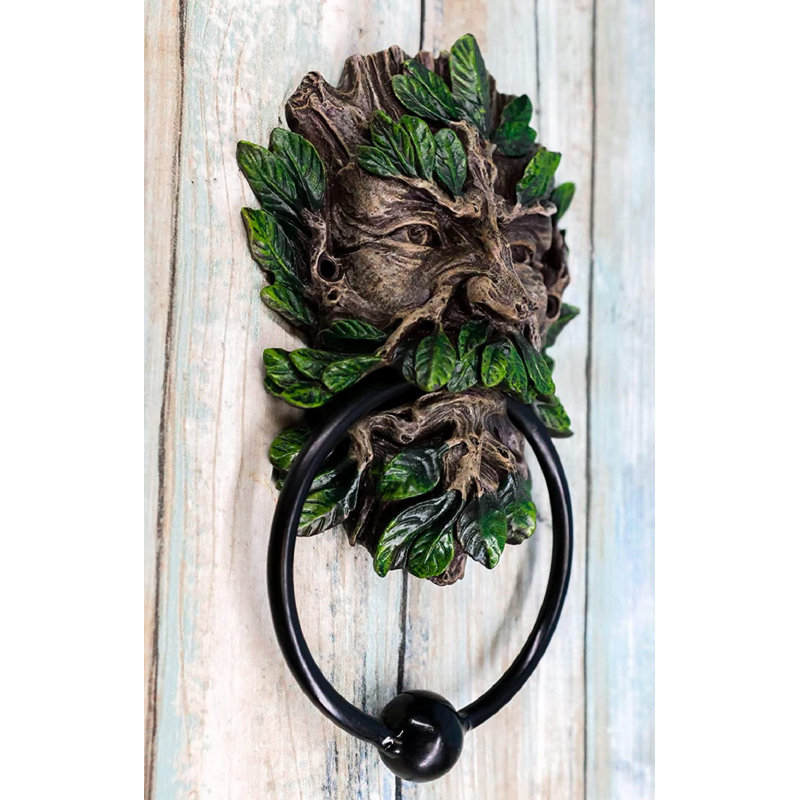 Red Barrel Studio® Forest Deity Spirit Decorative Door Knocker | Wayfair