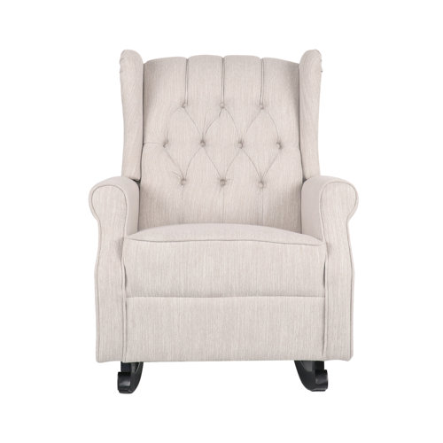 Upholstered Rocking Chairs You'll Love | Wayfair