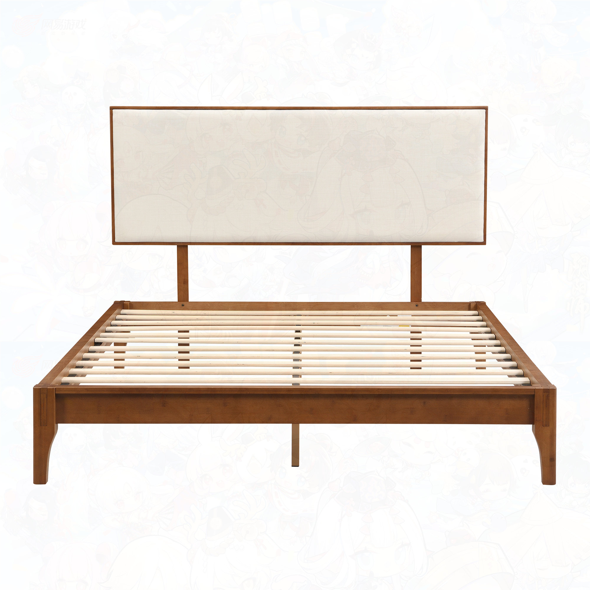 Lark Manor™ Solid Dry Bamboo Wood 12 Inch Platform Bed | Wayfair