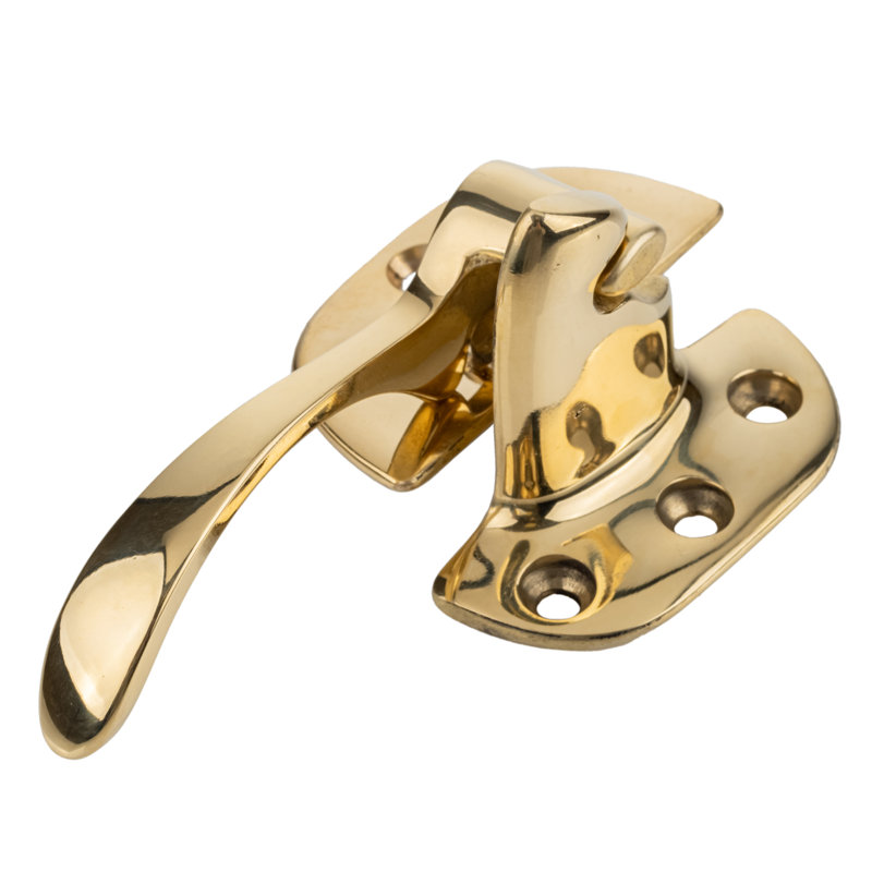 UNIQANTIQ HARDWARE SUPPLY Offset Left Ice Box Door Lever Latch and ...