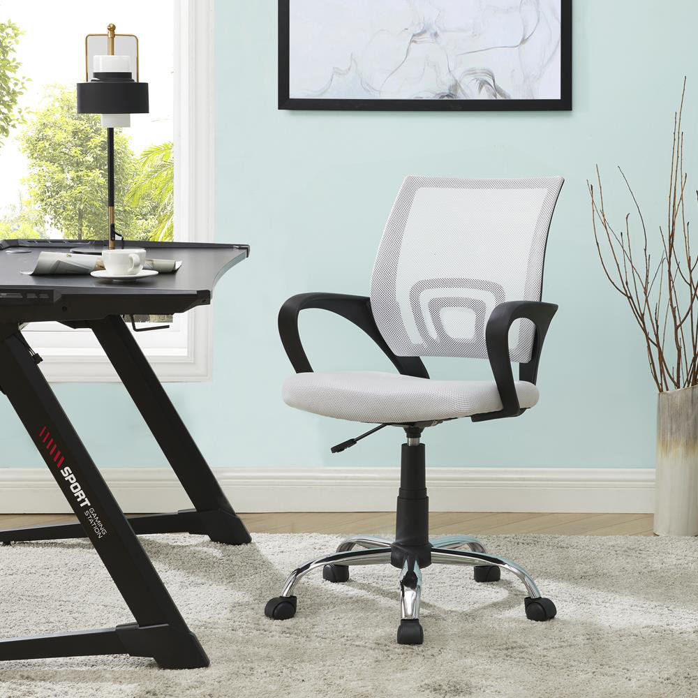 Inbox Zero Ersela Ergonomic Office Chair, Height Adjustable Desk Chair ...