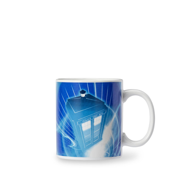Wrought Studio™ Doctor Who Tardis 11-oz Ceramic Coffee Mug | Wayfair
