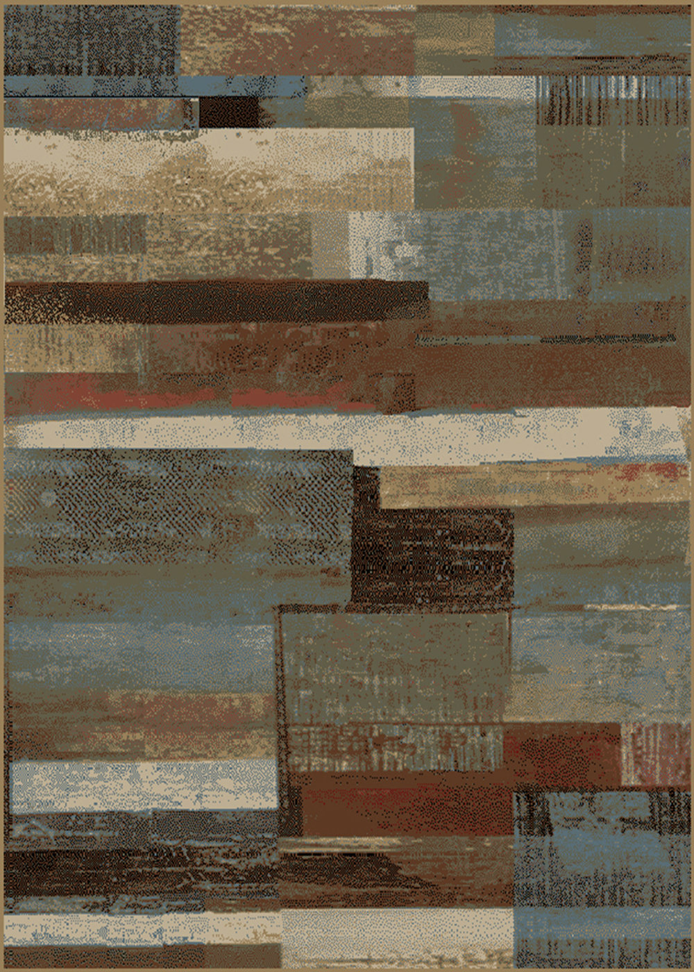 Red Barrel Studio® Chartier Abstract Brown/Gray Area Rug & Reviews ...