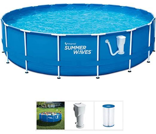 Polygroup Resin Frame Set Pool | Wayfair.co.uk