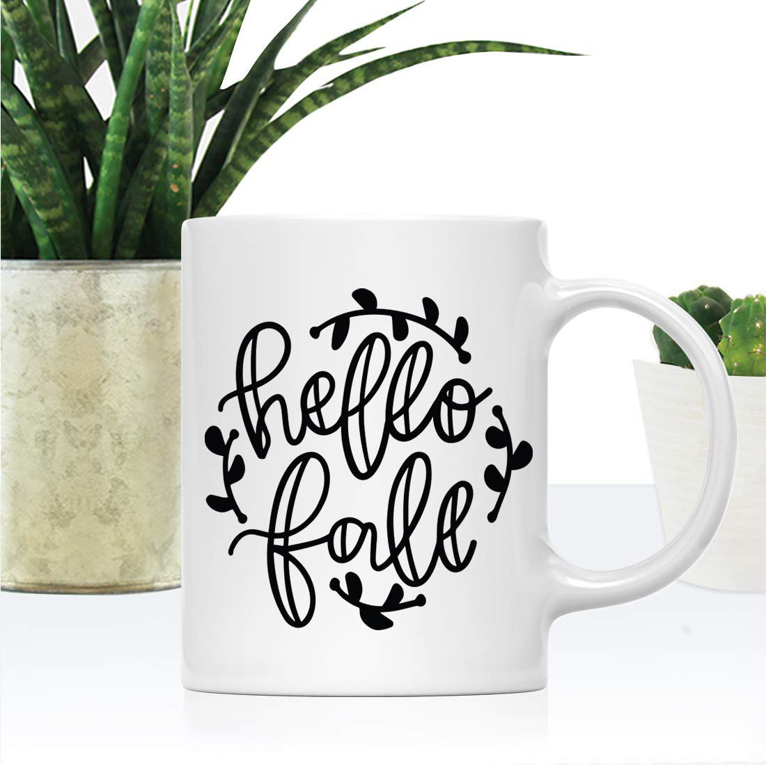 The Holiday Aisle® Gina Hello Fall Coffee Mug | Wayfair