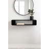 Ebern Designs Wood Floating Entryway Console Table & Reviews | Wayfair