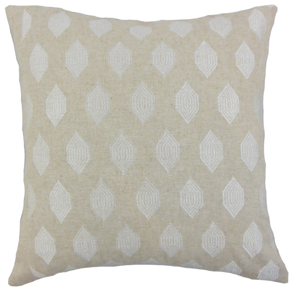 Ivy Bronx Lynell Cotton Blend Reversible Pillow Cover | Wayfair