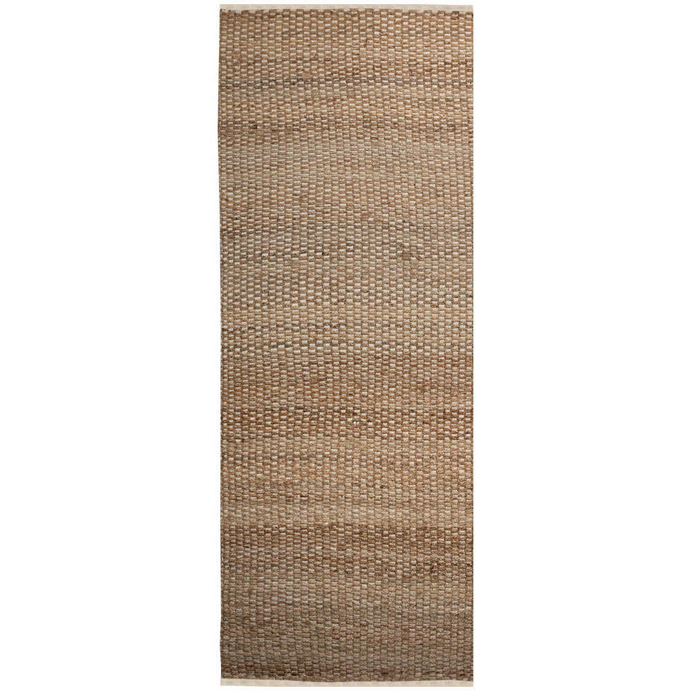 Ground Control River Weave Runner - White - Wayfair Canada
