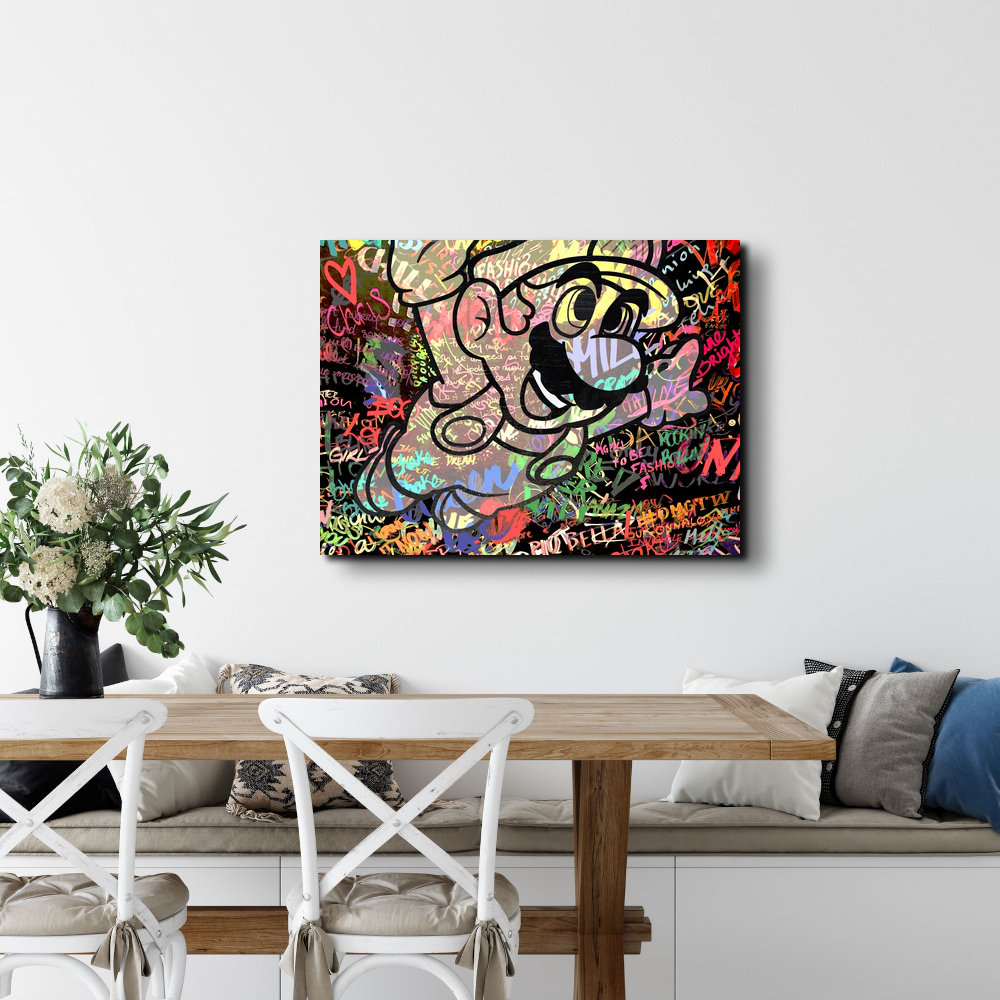 ATX Art Group LLC Super Mario by Stephen Chambers - Wrapped Canvas ...