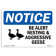 SignMission OSHA Notice - Be Alert Nesting And Aggressive Geese Sign ...