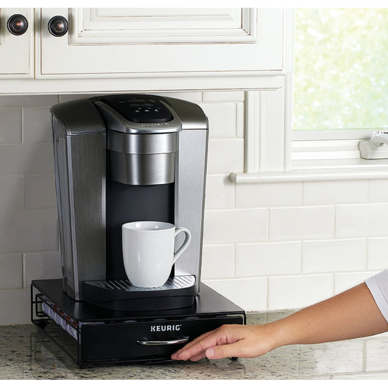 Keurig Under Brewer Storage Drawer, Holds 35 K-Cup Pods & Reviews | Wayfair
